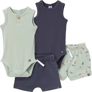 MODERN MOMENTS™ BY GERBER Bodysuits And Shorts Set - Surfer