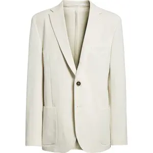 Eleventy Single-breasted Linen & Cotton Sport Coat