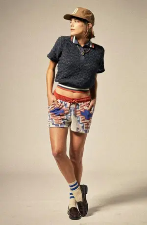Brixton Trail Terry Drawstring Shorts