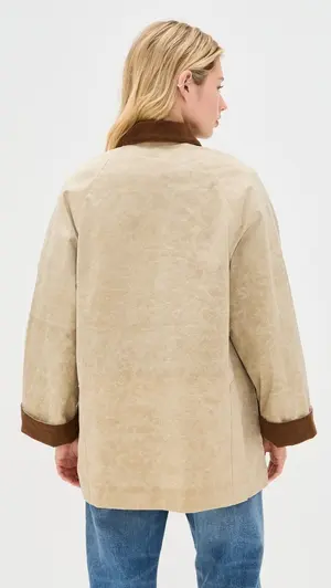 ALEX MILL Chiltern Street Barn Jacket - Khaki