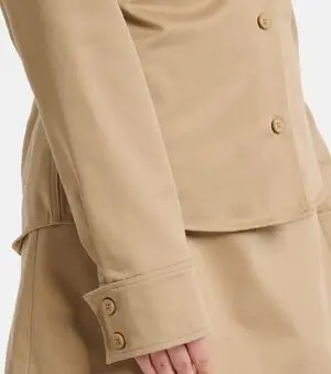 COURREGES Gabardine Shirt - Beige