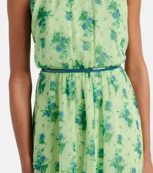 Max Mara Cactus Halterneck Gown