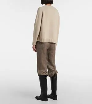 Loro Piana Parksville Cashmere Sweater - Beige
