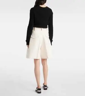 JIL SANDER Cotton Bermuda Shorts