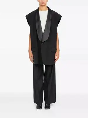 MAISON MARGIELA Tailored Waistcoat - Black