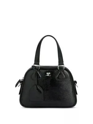 COURREGES Ac Stud Tote Bag - Black