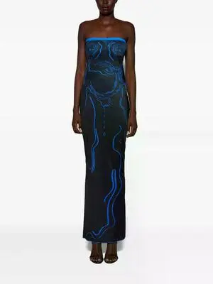 DI PETSA Printed Maxi Dress