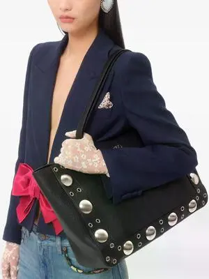 Valentino Garavani Medium Nellcôte Tote Bag - Black