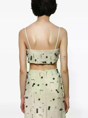 Christopher Esber Embla Beaded Top