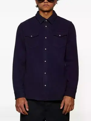 THE ELDER STATESMAN Straight-leg Trousers - Black