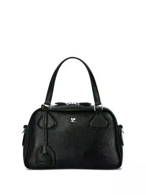 COURREGES Ac Stud Bowling Bag - Black