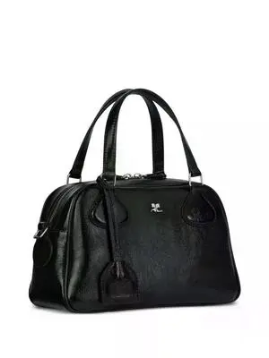COURREGES Ac Stud Bowling Bag - Black