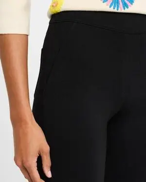 FRANCES VALENTINE Wonder Cropped Pants - Black