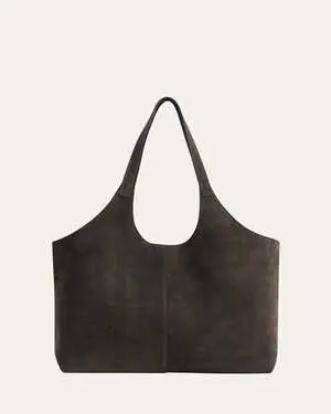AESTHER EKME Cabas Xl Suede Shoulder Bag