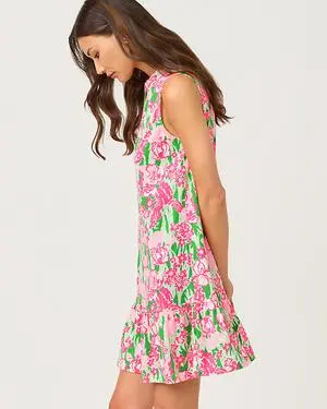 LILLY PULITZER Riegan Shirt Dress - Putting Green Hannah