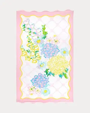 LILLY PULITZER Scallop Beach Towel - Multi Lilly Garden Home