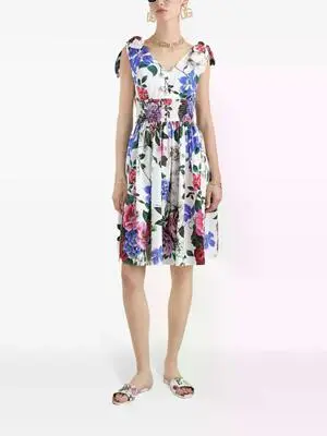 Dolce & Gabbana Floral-print Mini Dress