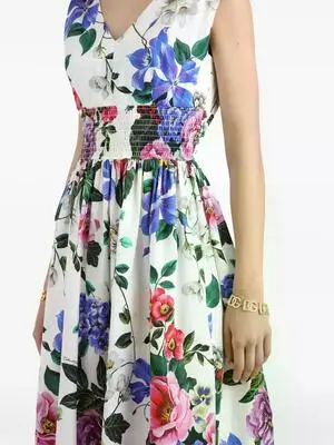 Dolce & Gabbana Floral-print Mini Dress