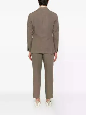 DELL'OGLIO Single-breasted Suit - Brown