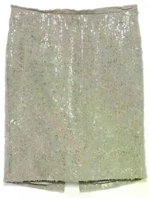 Dorothee Schumacher Sequinned Mini Skirt - Green