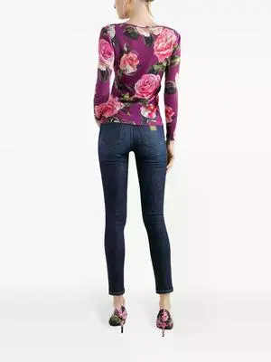 Dolce & Gabbana Floral-print Top