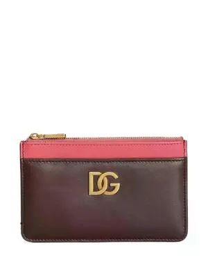 Dolce & Gabbana Dg-plaque Cardholder - Red