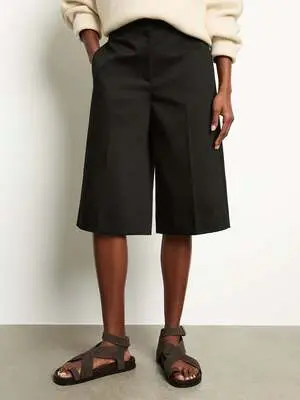 NILI LOTAN Erza Cotton Shorts
