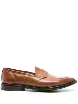 Premiata Leather Loafers - Brown