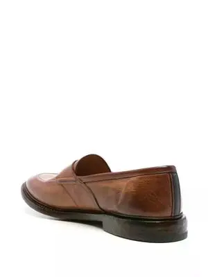 Premiata Leather Loafers - Brown