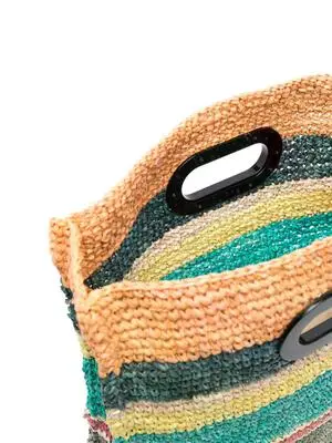 Sacai Medium Shopper Tote Bag - Green