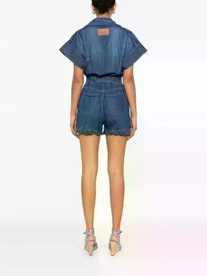 Elisabetta Franchi Denim Romper