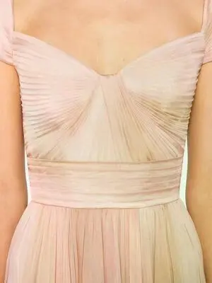 Elie Saab Pleated Gown