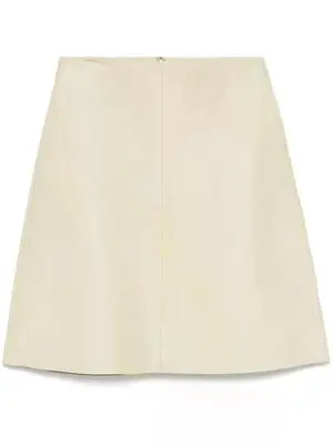 TOTEME Leather Mini Skirt