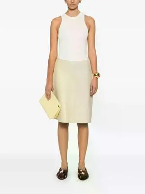 TOTEME Leather Mini Skirt