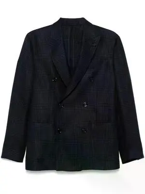 LARDINI Checked Blazer
