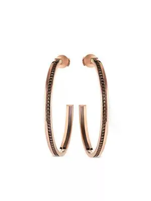 Boucheron 18kt Rose Gold Quatre Classique Earrings - Pink