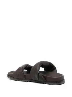 Rick Owens Round Toe Sandals - Brown