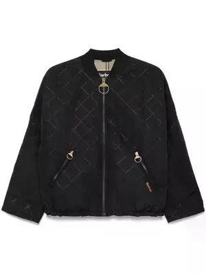 Barbour Emlyn Bomber Jacket - Black