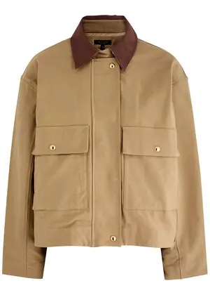 Rag & Bone Nonie Cotton Jacket - Beige