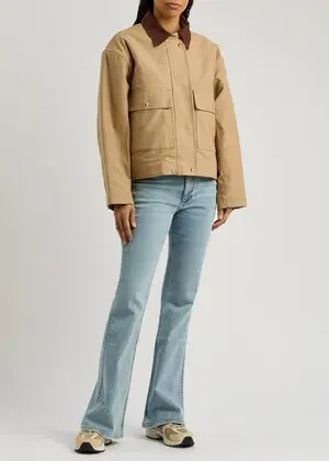 Rag & Bone Nonie Cotton Jacket - Beige