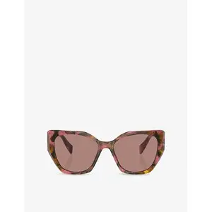 Prada Pr 19zs Sunglasses - Brown