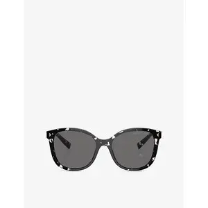 Prada Square Frame Sunglasses - Black
