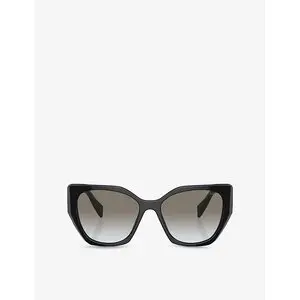Prada Pr 19zs Square-frame Sunglasses - Black
