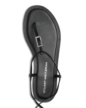 STUART WEITZMAN Georgie Lace-up Sandals - Black