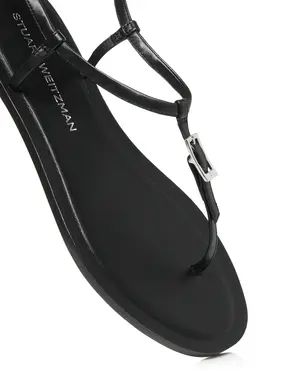 STUART WEITZMAN Georgie Lace-up Sandals - Black