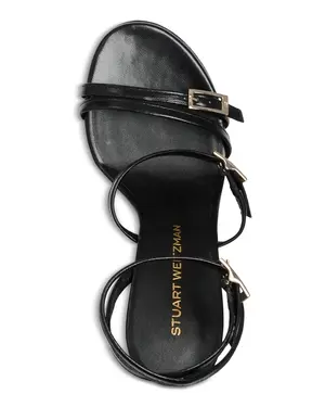 STUART WEITZMAN Georgie 100 Sandals - Black
