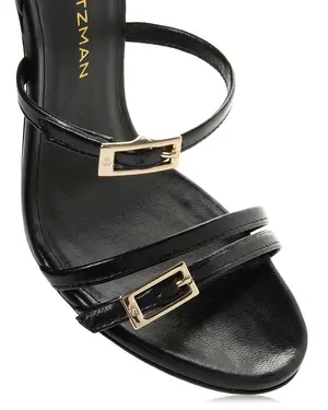 STUART WEITZMAN Georgie 100 Sandals - Black