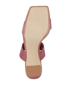 Jeffrey Campbell Platform Heeled Sandals - Dusty Rose