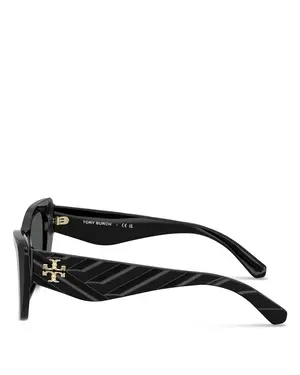 Tory Burch Cat Eye Sunglasses - Black