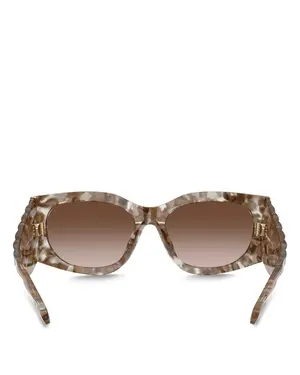 Tory Burch Rectangular Sunglasses - Brown Gradient